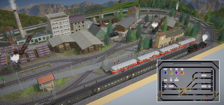 Übersicht über die neuen Funktionen (V6) - Archiv - 3D-Modellbahn Studio Übersicht über die neuen Funktionen (V6) - Archiv - 3D-Modellbahn Studio